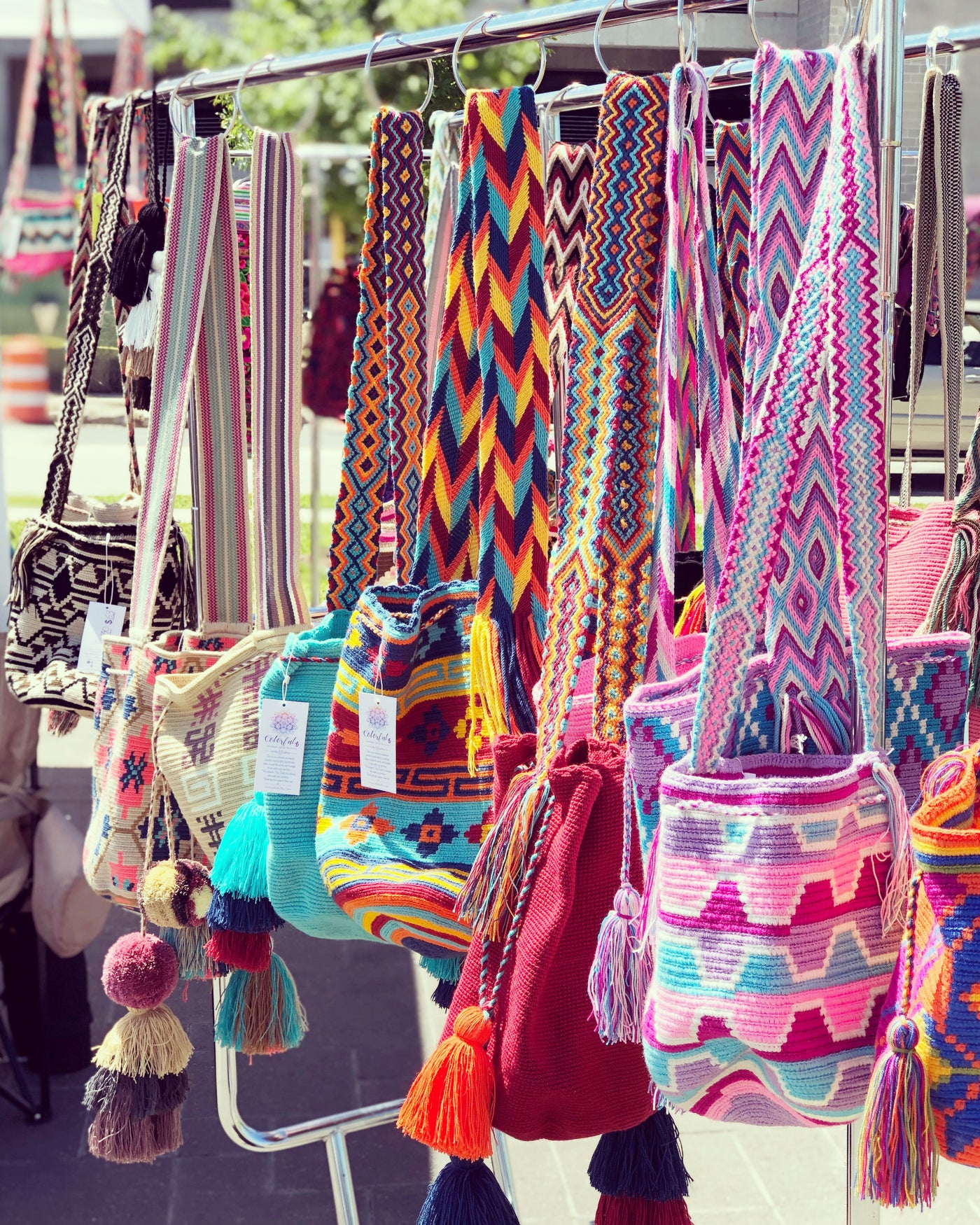 Colorful 4U-Handmade Boho Chic Accessories & Bohemian Crochet Bags